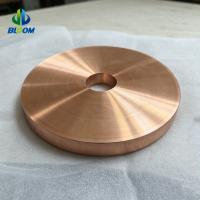 China High Conductivity Precision Component CuCrZr Seam Welding Wheel Blank for Resistance Welding for sale