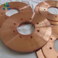 China CuCrZr Alloy Seam Welding Wheel with High Conductivity and Customizable Dimensions for Resistance Welding for sale