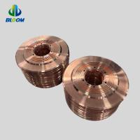 China CuCrZr Alloy Seam Welding Wheel with High Conductivity and Customizable Dimensions for Resistance Welding for sale