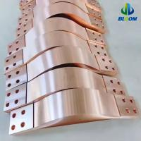 China Flexible Laminated Copper Shunt with High-current Conduction Capability and Multi-layer Laminated Design for Resistance Welding Machines for sale