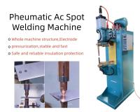 China Automatic Pneumatic Spot Welder 100KVA Industrial Resistance Spot Welding Machine for sale