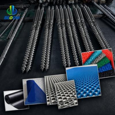 China Conical Twin Screw Barrel for PVC Pipe Production with Wear Resistance, Corrosion Resistance, and Long Life Time for sale