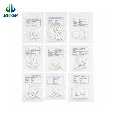 China White Blue Zirconia Ceramic Guide Pin Zirconia Ceramic Locating Pin for Spot Welding Stud Welding for sale
