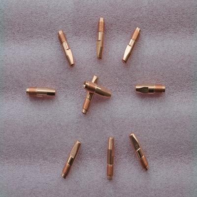 China M6×45mm MIG Welding Contact Tip for Panasonic OTC Torch - 0.8mm to 1.6mm Wire Diameter Range for sale