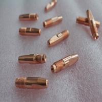 China M6 M8 Contact Tip 24kd MIG Welding Materials CUCRZR ECU 1.0-1.2mm for Binzel Panasonic Tweco Torches for sale