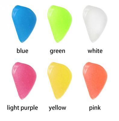 China Glow in the Dark Stones 2-3mm 100PCS Luminous Pebbles for Garden Walkways Lawns Decor for sale