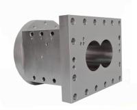 China 30mm Distance Screw and Barrel for Plastic Extruder Machine - 30.6mm Diameter with 26mm Center Distance for sale