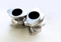 China Twin Screw Extruder Parts W6Mo5Cr4V2 Nickel Alloy with 52-56 HRC Hardness and 8-9 Corrosion Resistance for sale