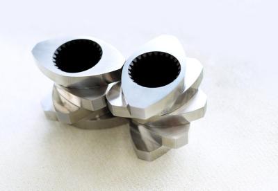 China Twin Screw Extruder Parts W6Mo5Cr4V2 Nickel Alloy with 52-56 HRC Hardness and 8-9 Corrosion Resistance for sale