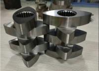 China Anti-Corrosion Twin Screw Extruder Elements with Nickel Alloy Construction, HRC 52-60 Hardness and Ra0.8 Surface Finish for sale