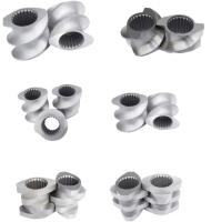 China Lab Twin Screw Extruder Screw Elements 15.6-250mm Diameter Anti-Corrosion Wear-Resistant for sale
