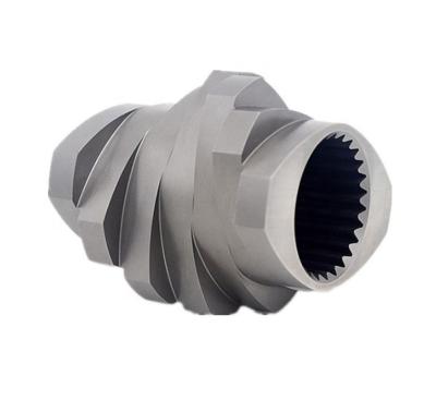 China HIP High Speed Steel Screw Elements for Twin Screw Extruder - 15.6mm to 250mm Diameter Range for sale
