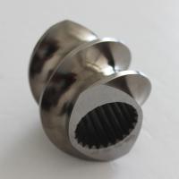 China Twin Screw Extruder Spare Parts Screw Element Anti Corrosion 38CrMoAla 12-350mm for sale