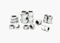 China High Wear Resistance Screw Elements Spare Parts for Twin Screw Extruder 58-62HRC for sale
