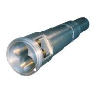 China Bimetallic Nitrided Conical Twin Screw Barrel for Extruder - 150kg/h Output, 20,000 Hour Lifespan for sale