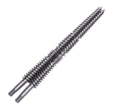 China Ra 0.4 Conical Twin Screw Barrel for PVC Processing - 45/90 to 92/188 Models with 0.015mm Straightness for sale