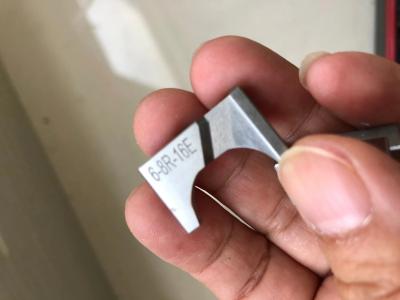 China Pneumatic Tip Dresser Cutter Blade 6-8R-16E Silver Surface for φ8-25mm Electrodes for sale
