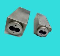 China Berstoff Parallel Twin Screw Barrel Elements Bimetallic Pip Sheet Extruder for sale