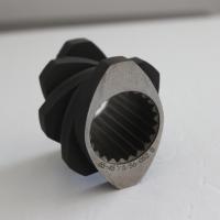 China Bimetallic Twin Screw Extruder Screw Elements and Barrel Spare Parts 60-64 HRC for sale