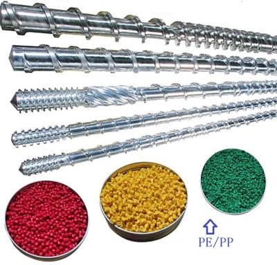 China Bimetallic Screw Barrel for Blow Molding Machine 15-360mm Diameter 8000mm Length for sale