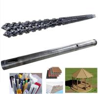 China Theysohn Extruder Screw and Barrel for PVC Pipe WPC Profile Diameter 15mm to 360mm for sale