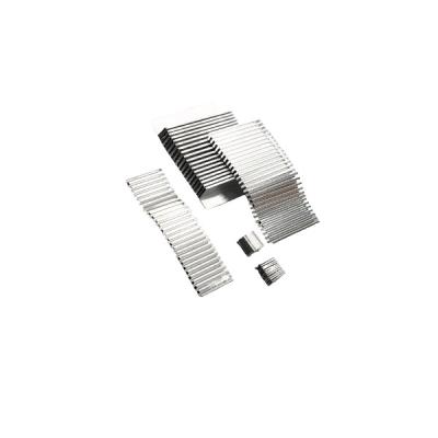 China Waterproof Anti Corrosion Stamped Heat Sinks Metal Stamping Radiator for sale