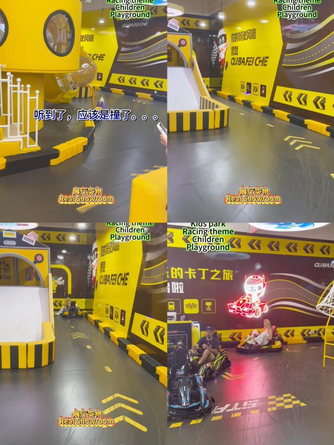 latest company news about Welcoming Our French Clients: A Visit to Our Indoor Playground Factory 2