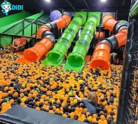 China Safe Custom Indoor Playground Comfortable Ball Pit Play Center For Childrens for sale