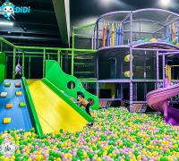 China Stainless Steel Commercial Soft Play Equipment High Security For Residential Apartments for sale