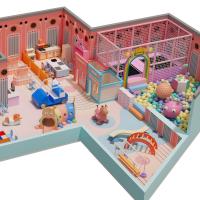 China Commercial Ocean Adventure Indoor Playground Colorful Kids Adventure Zone for sale