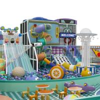 China Customizable Ocean Themed Indoor Playground Easy Installation For Shopping Malls for sale