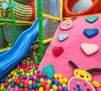 China Macaron Themed Indoor Playground For Children Physical Exercise Sensory Education for sale