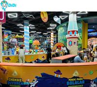 China Non Toxic Indoor Kids Amusement Park Customizable Indoor Baby Playground for sale