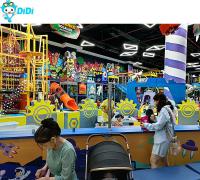 China Non Toxic Indoor Kids Amusement Park Customizable Indoor Baby Playground for sale
