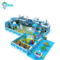 China Custom Snow Themed Indoor Playground with 100+ Passenger Capacity and 8FT Frame Size for Kids Play Center for sale