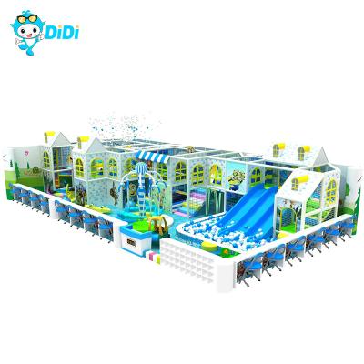 China Winter Theme Customized Indoor Playground for Kids with Max Capacity 80-200 Children and 100+ Passenger Capacity for sale