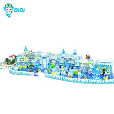 China Custom Theme Indoor Playground with 3D Installation Instructions and 1-5 Years Warranty for High Capacity Kids Park for sale