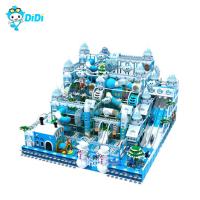 China Custom Theme High Capacity Indoor Playground for 80-200 Children with Multiple Frame Sizes and 100+ Passenger Capacity for sale