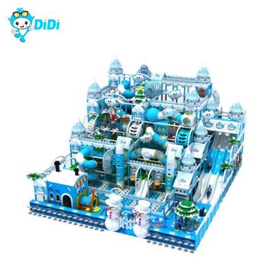 China Custom Theme High Capacity Indoor Playground for 80-200 Children with Multiple Frame Sizes and 100+ Passenger Capacity for sale