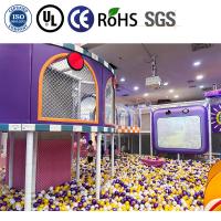 China Custom Theme High Capacity Indoor Playground with Stainless Steel Frame and 3D Installation for Kids Play Center for sale