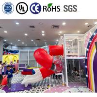 China Custom Theme High Capacity Indoor Playground with Stainless Steel Frame and 3D Installation for Kids Play Center for sale
