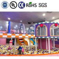 China Custom Theme High Capacity Indoor Playground with Stainless Steel Frame and 3D Installation for Kids Play Center for sale