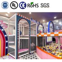 China Custom Theme High Capacity Indoor Playground with Stainless Steel Frame and 3D Installation for Kids Play Center for sale