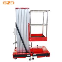 China Single Column Work Lift Platform 150kg Capacity 6m Working Height for sale