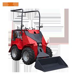 China Compact Mini Loader 4x4 Diesel 4WD Electric Loader 200kg Rated Load 72V for sale