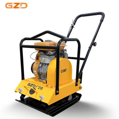 China GZD120 Heavy Duty Plate Compactor 20kN Excavation Force 71kg Soil Asphalt for sale