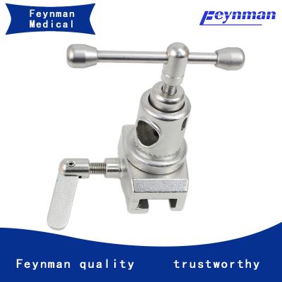 China 304 Stainless Steel Surgical Table Clamp FP-040-A2 with 25×10mm Track Size and 19mm Hole Diameter for sale