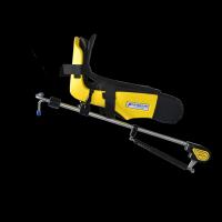 China Feiman FP-006-A Medical Leg Holder with 330mm Adjustment Range and 150-180kg Capacity for Surgical Procedures for sale