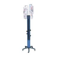 China Hospital Brine Rack Mechanical Assisted Saltwater Drip Rack 160-260cm Height 40000ml Capacity for sale