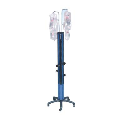 China Hospital Brine Rack Mechanical Assisted Saltwater Drip Rack 160-260cm Height 40000ml Capacity for sale